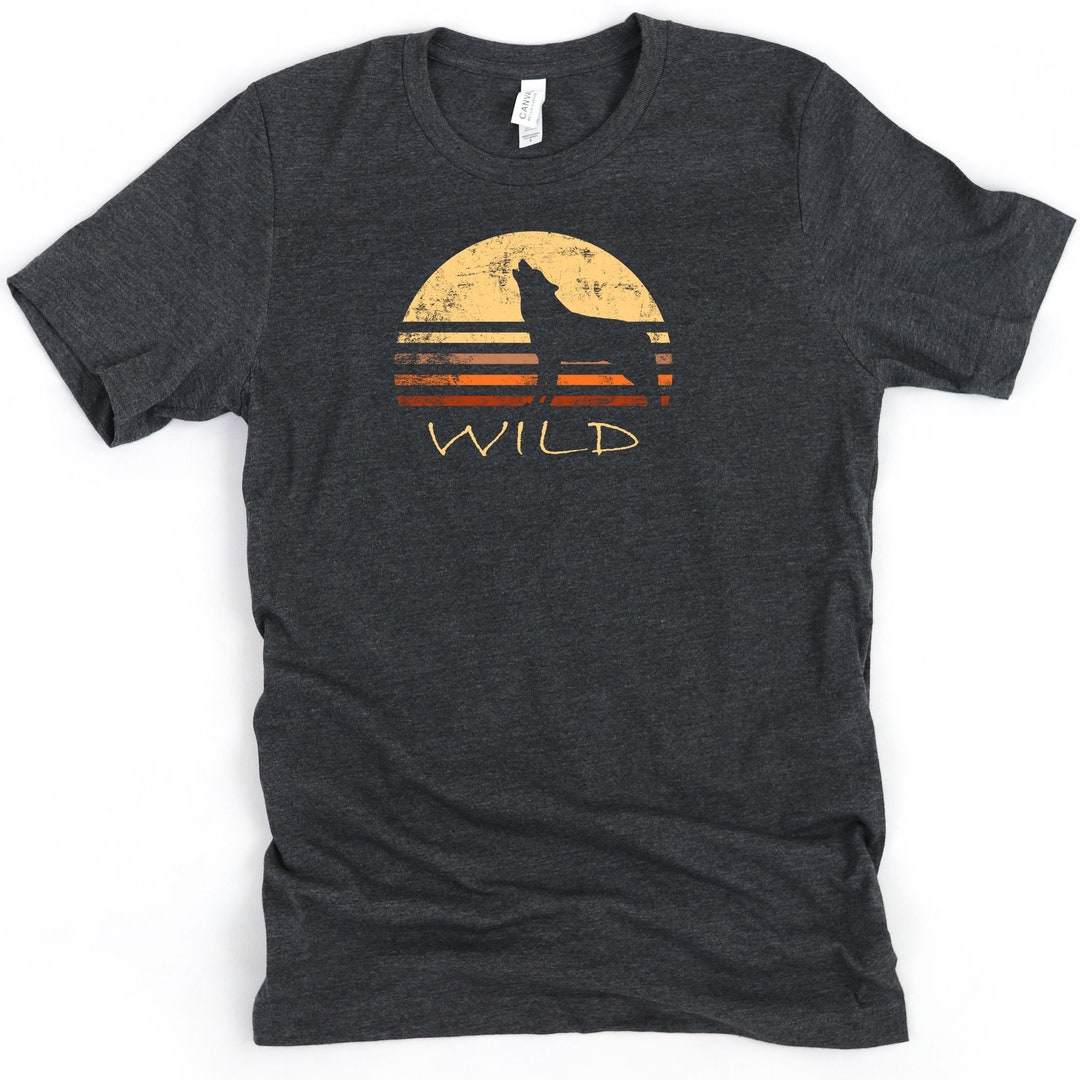 Wild / Wolf Shirt / Wolves Shirt / Howling Wolf / Wolf Tee / Wolf Lover ...