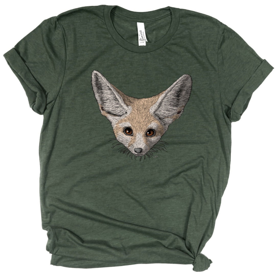 Fennec Fox Shirt / Fennec Fox / Fox Shirt / Fox / Fennec Fox Lover Gift ...