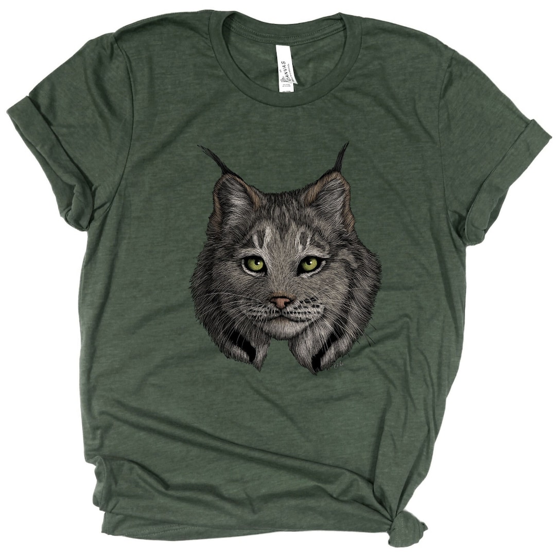Canadian Lynx Shirt / Canadian Lynx / Lynx Shirt / Lynx / Canadian Lynx ...