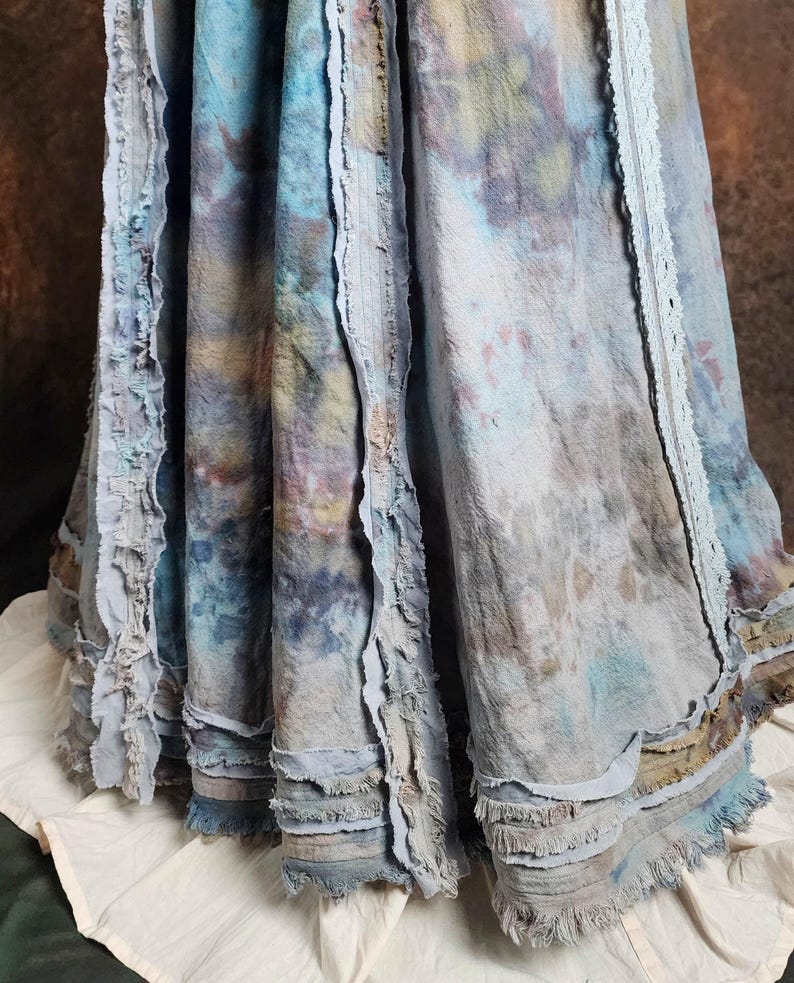Curvy Wench "lagoon Mistress" Textured Surcoat Boho Vest Ren Faire ...