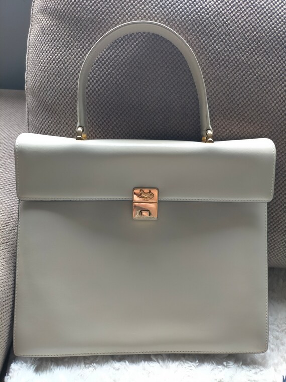 Vintage CELINE BOX BAG - Etsy