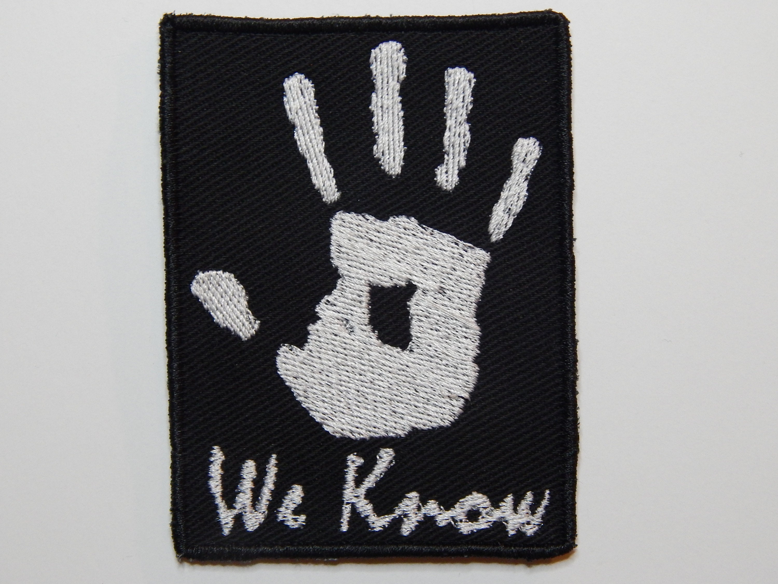 Black Hand Patch | Etsy