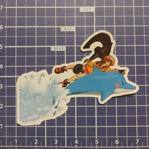 Guilty Gear May Dolphin Sticker clear - Etsy