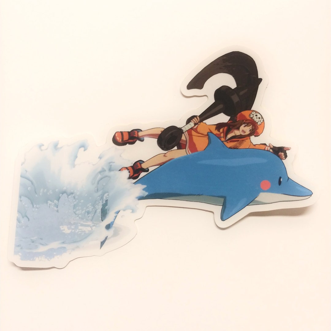Guilty Gear May Dolphin Sticker clear - Etsy