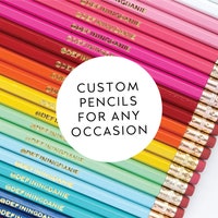 Custom Pencils - Etsy