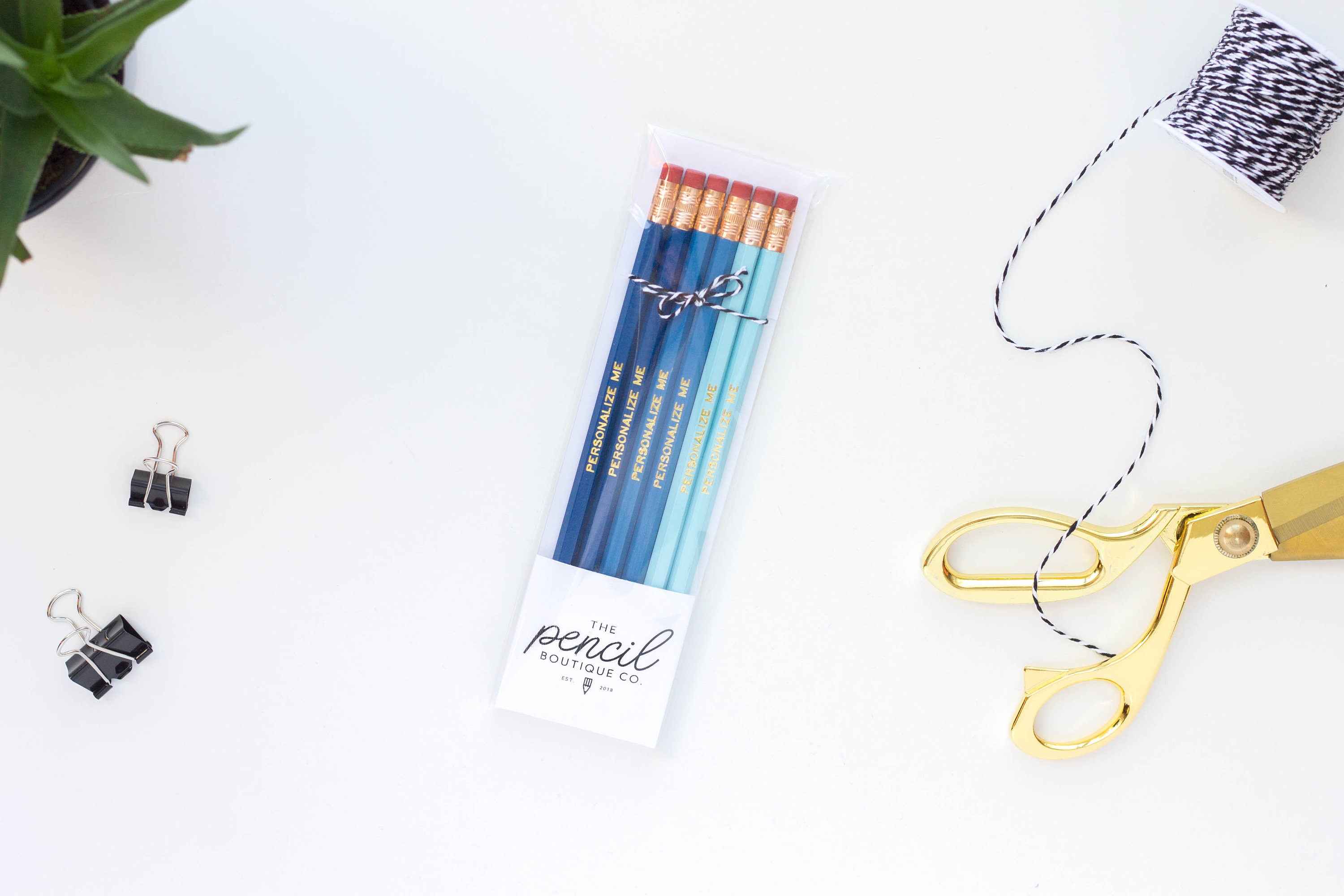 Set of 6 Custom Pencils. Personalized Pencils. Stationery | Etsy