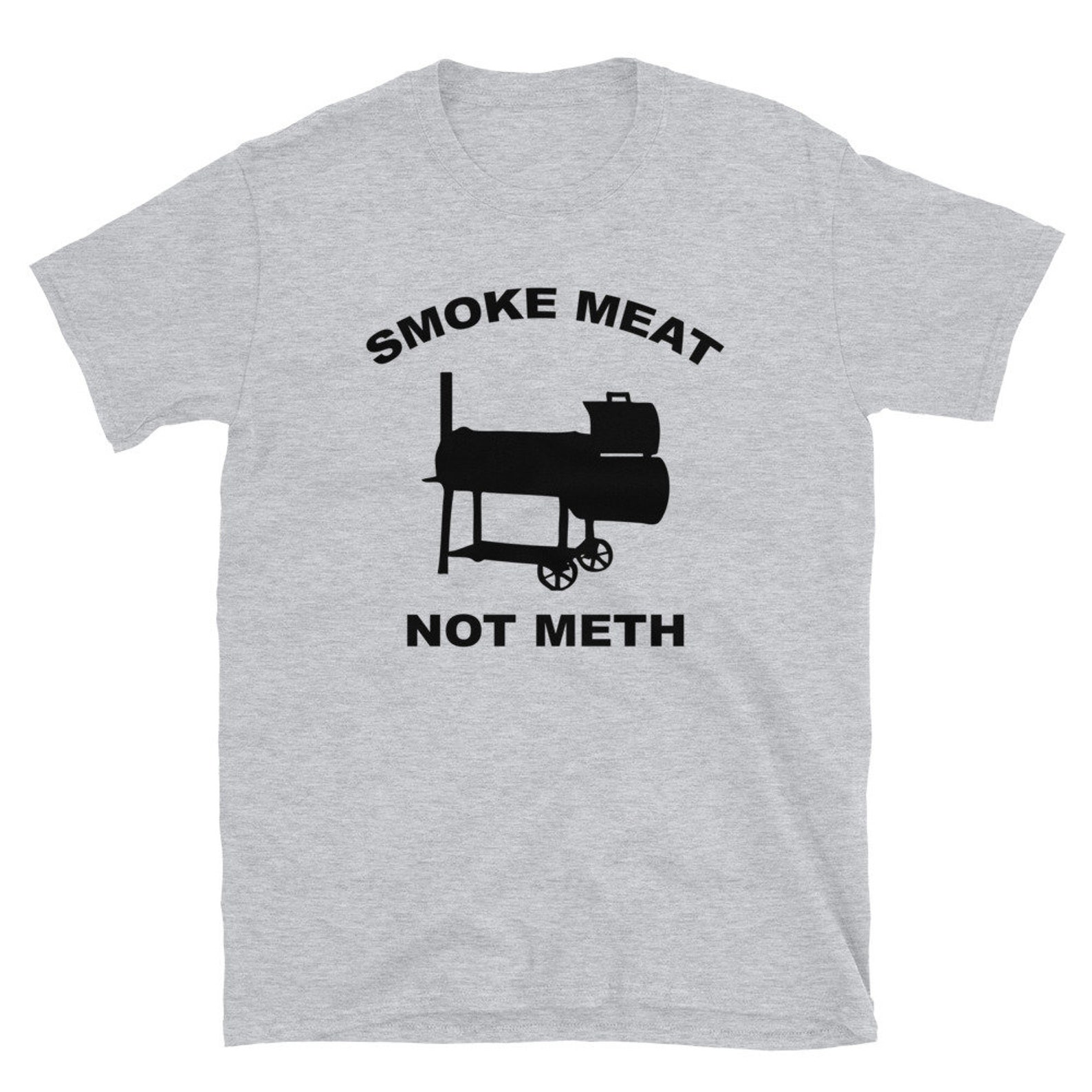 Smoke Meat Not Meth Funny BBQ Smoker Grill Humor Cool Modern - Etsy