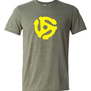 45 RPM SPINDLE Turntable Vinyl Record Player Adapter Dj Retro Green ...