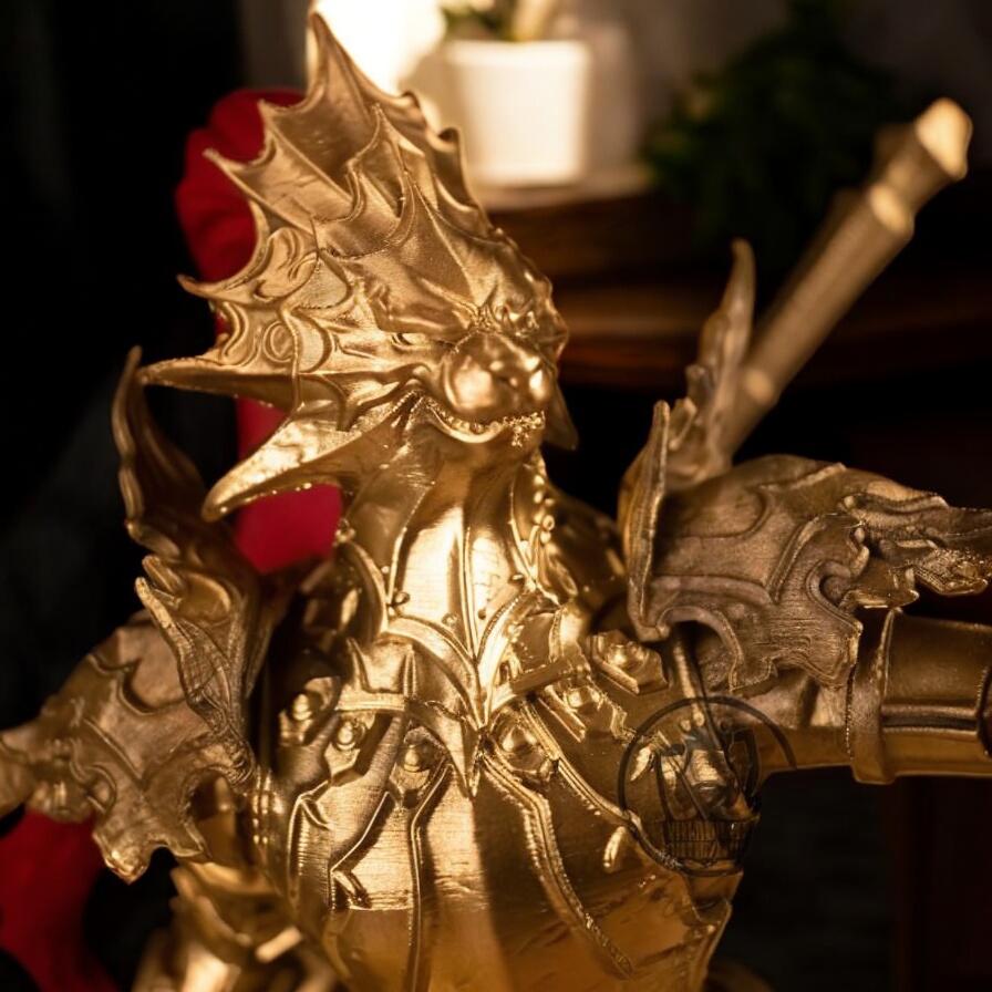 Dragon Slayer Ornstein Statue, Dark Souls Figurines, Dark Souls Boss ...