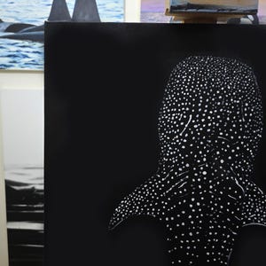 Celestial Shark: Galaxy of the Sea - Etsy