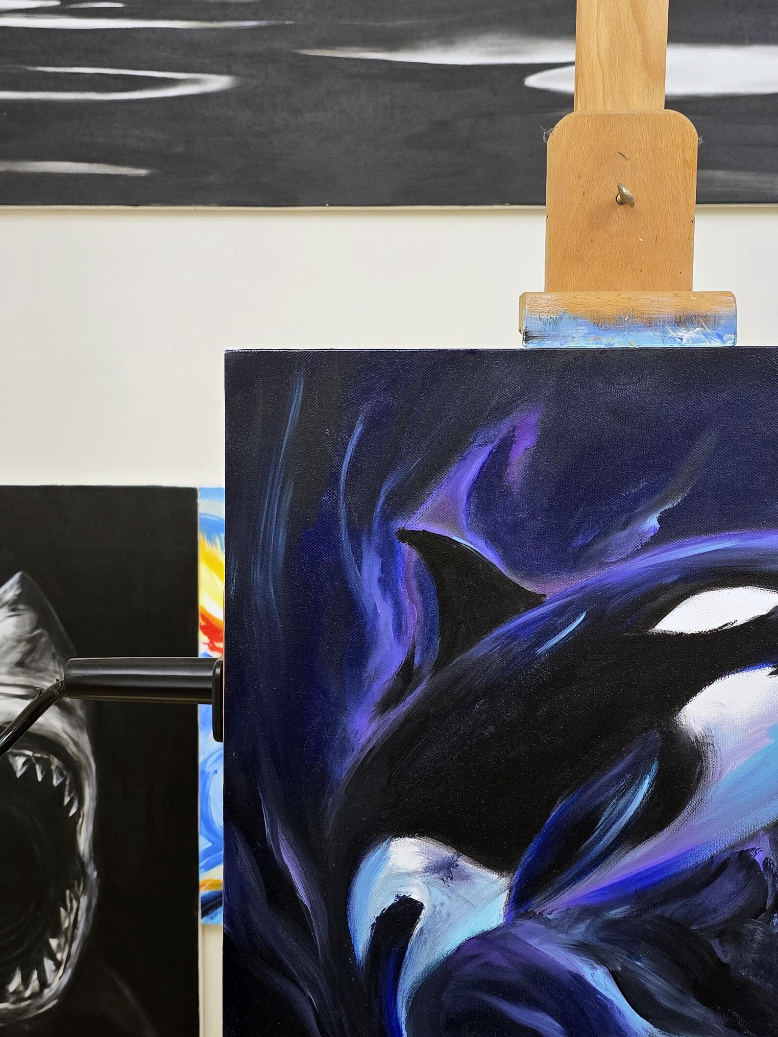 Spirit of the Deep, Original Orca Painting - Etsy