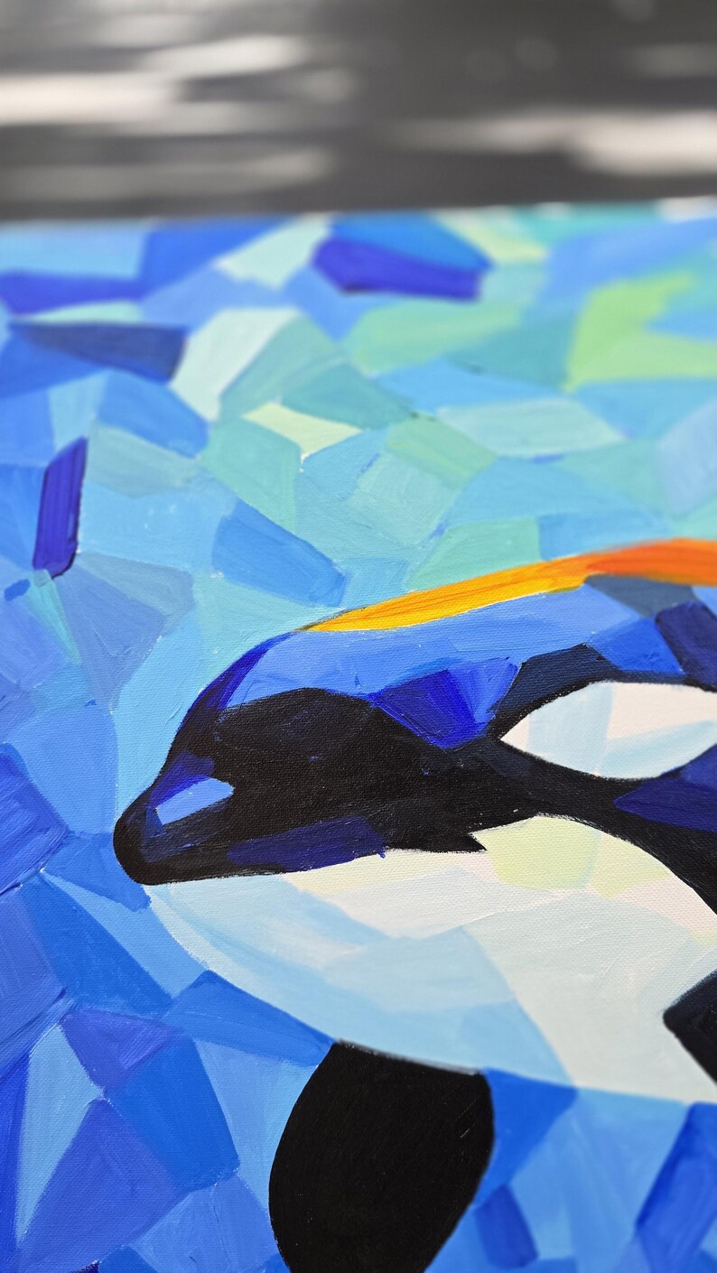 Orca in Mosaic - Etsy