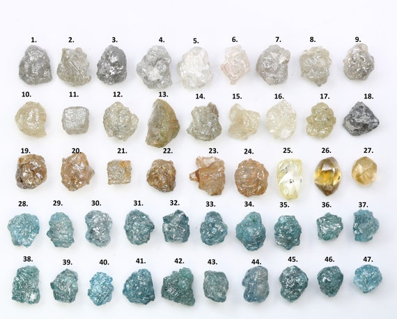 Raw Diamond Stones