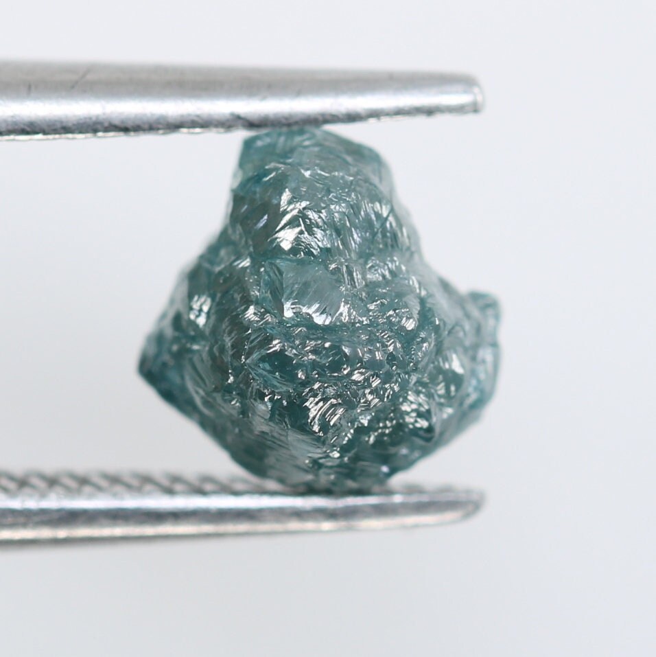 Natural HPHT Blue Diamond Rough Ctw ,1 Pcs