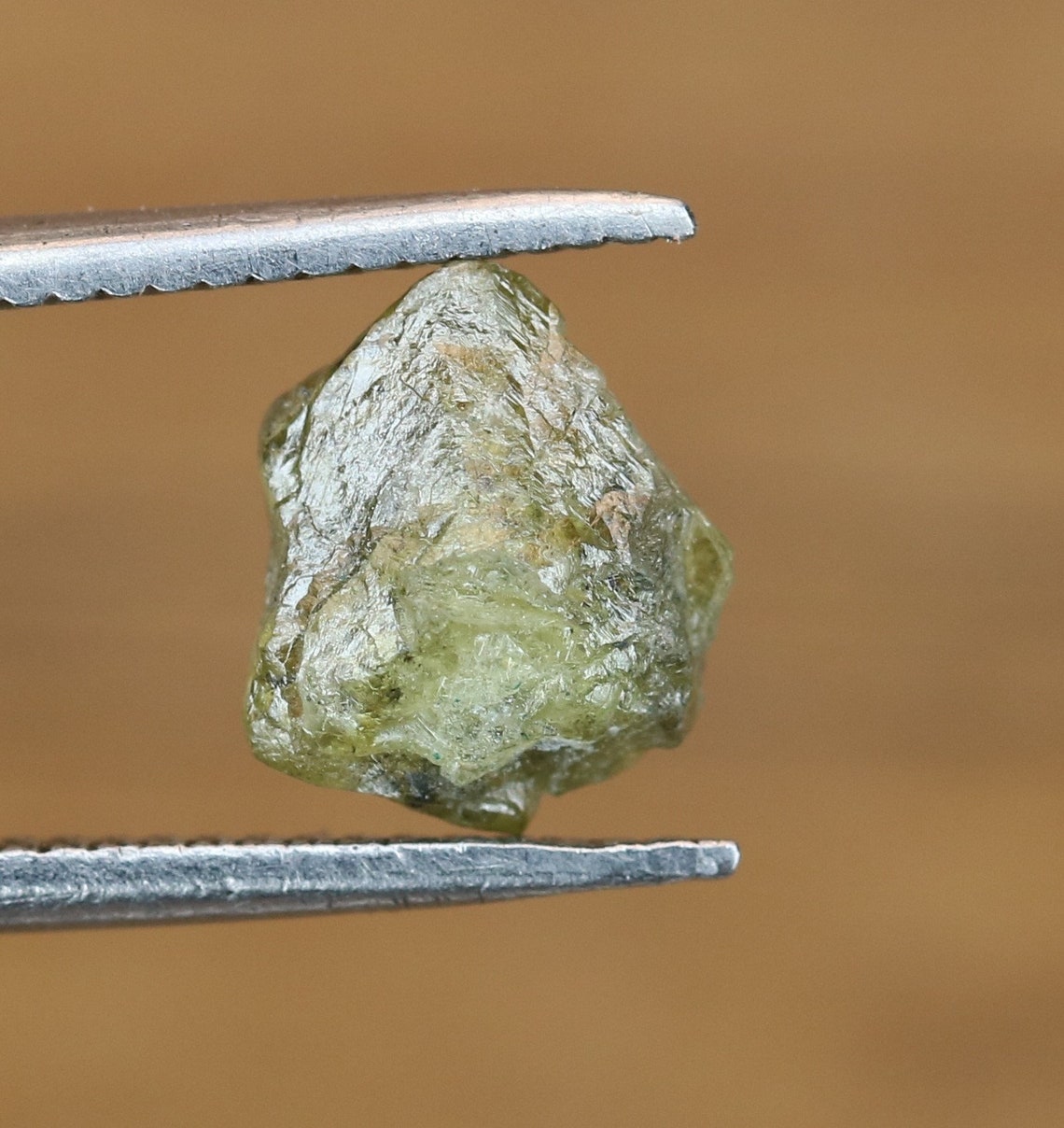 Rough Diamond 1.45 Carat Real Natural Green Color Irregular | Etsy