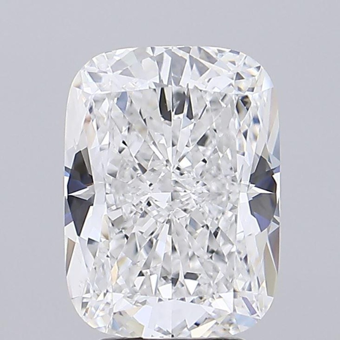 5 CT Cushion Cut Lab Grown Diamond for Engagement Ring - Etsy