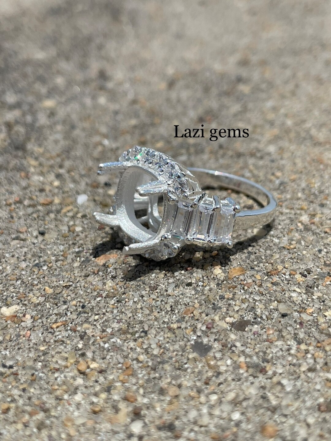 Semi Mount Pendant 2 Mm - 20 Mm Square Pendant Settings Silver Square ...