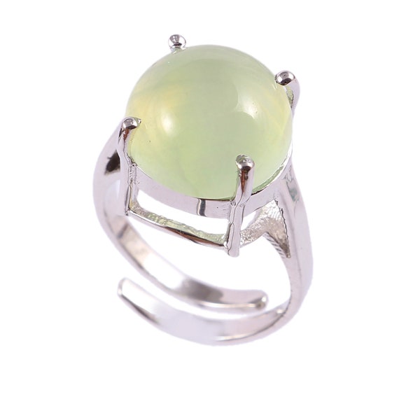 Prehnite Ring - Etsy