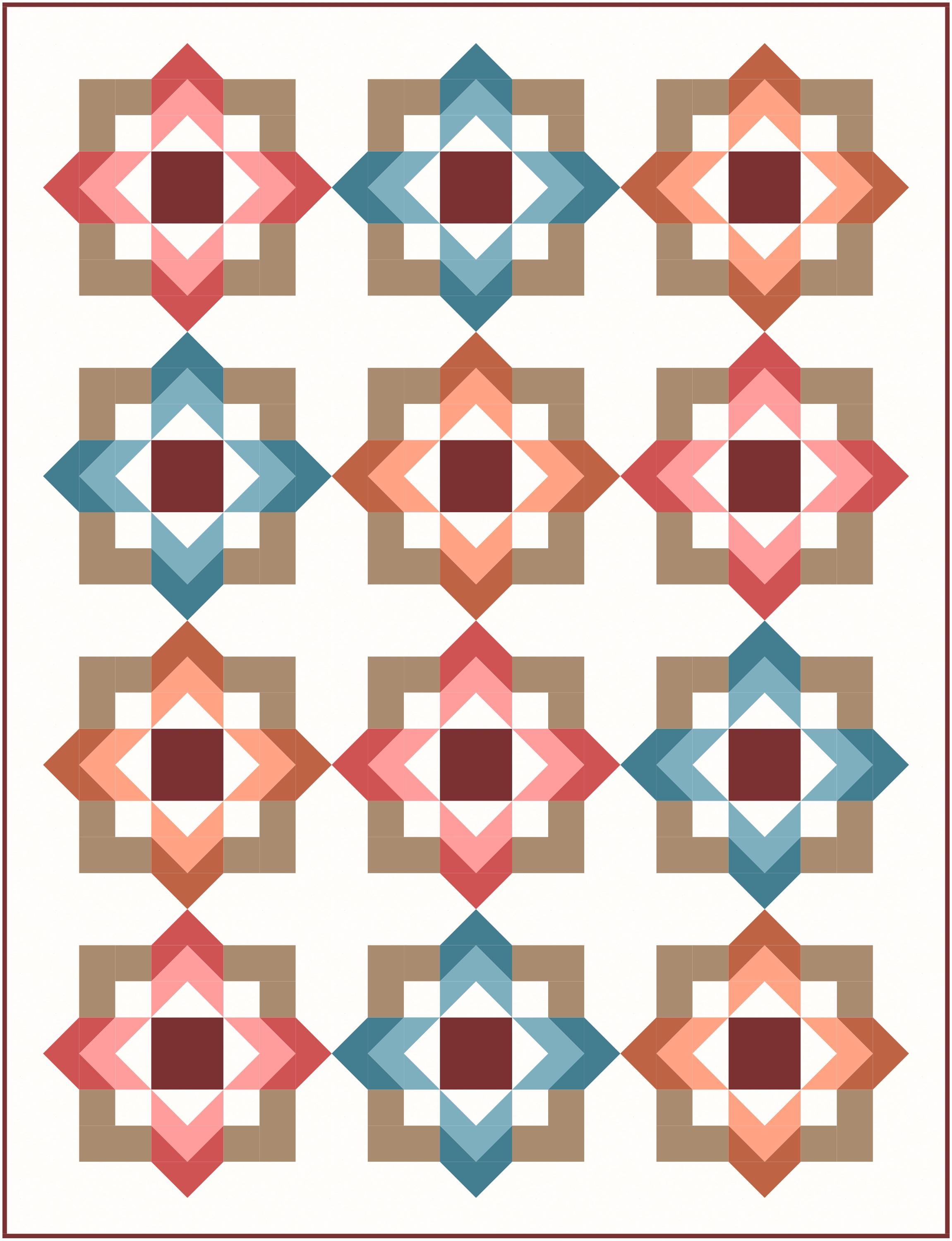 Sheridan Quilt Pattern PDF - Etsy