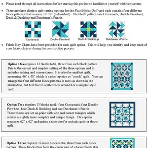 Possibilities PDF Quilt Pattern - Etsy