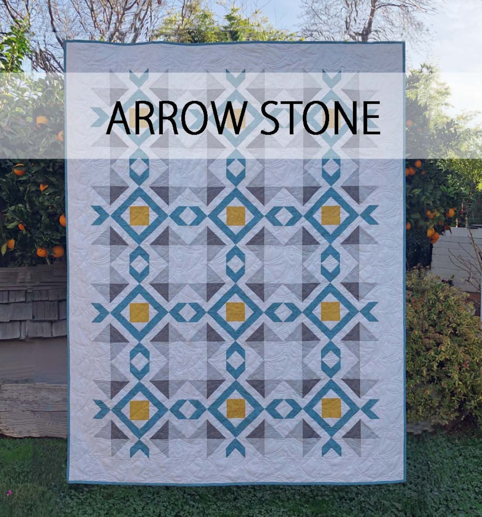Arrow Stone PDF Quilt Pattern - Etsy