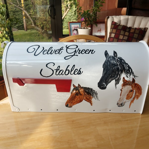 Hand Painted Mailboxes - Etsy