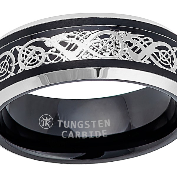 Celtic Inlay Ring - Etsy