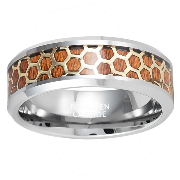 Honeycomb Engagement Ring - Etsy