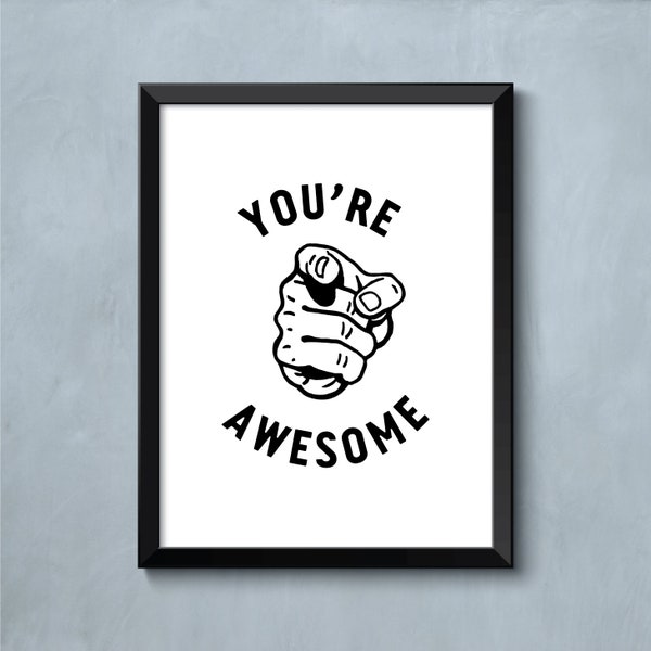 Awesome Print - Etsy