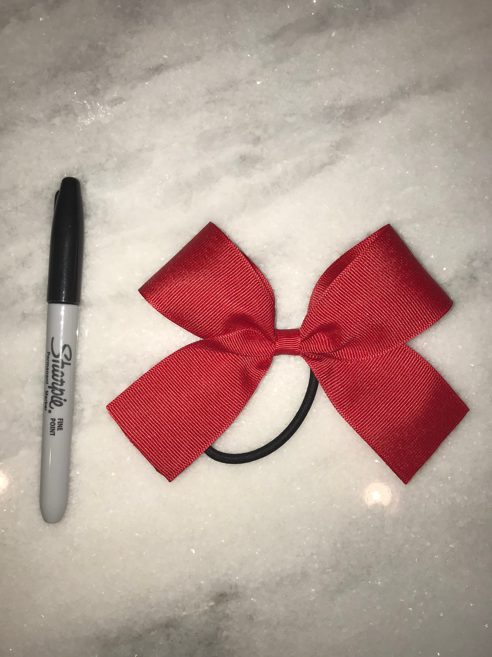 Medium Red Hair Bow, Cheer Bow. Toddler, Tween, 4 Inch Bow, - Etsy
