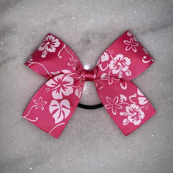 Hot Pink Cheer Bow - Etsy