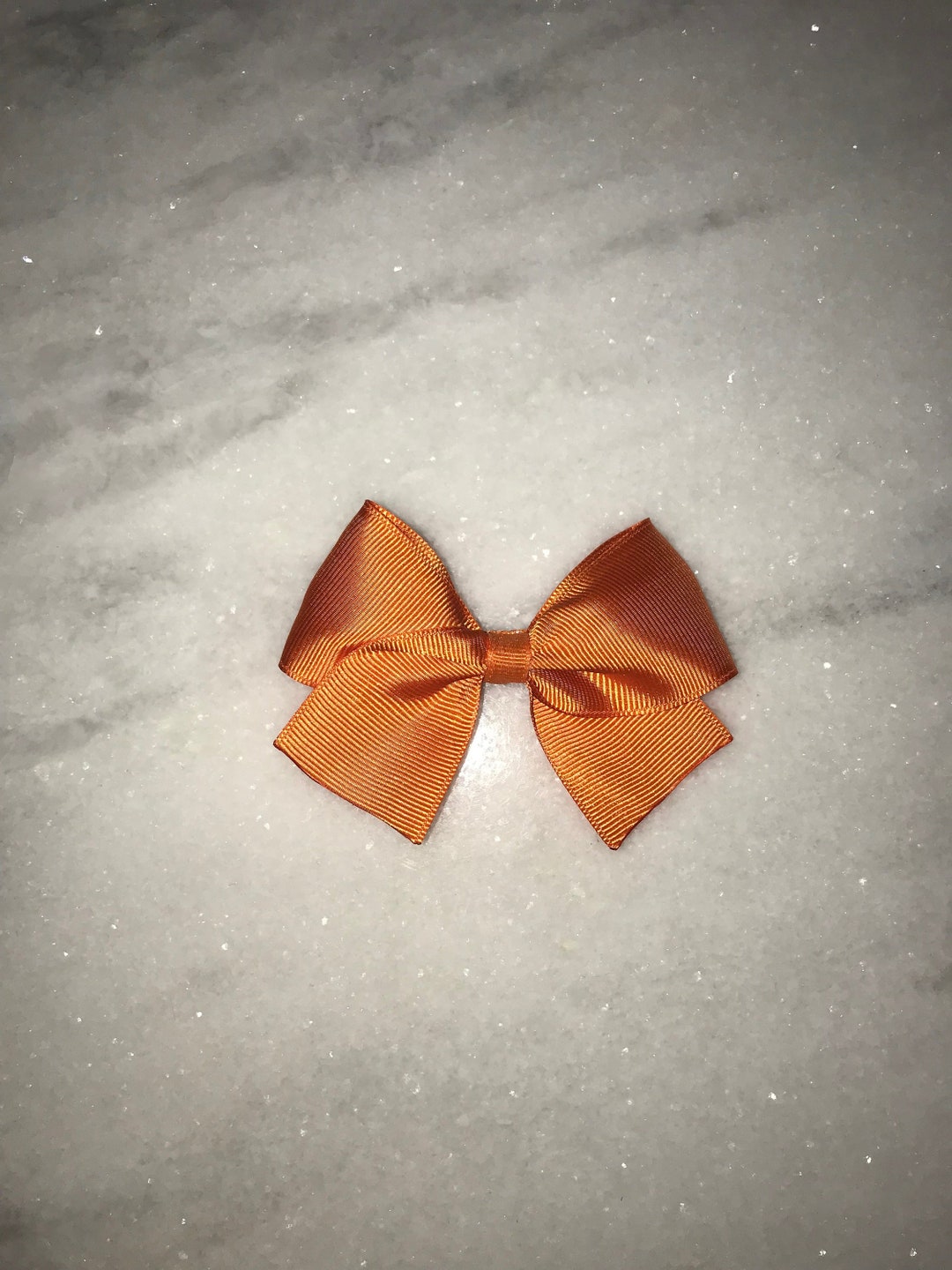 Mini arco de clip naranja, 1 diadema de ganchillo, Halloween, arco de ...