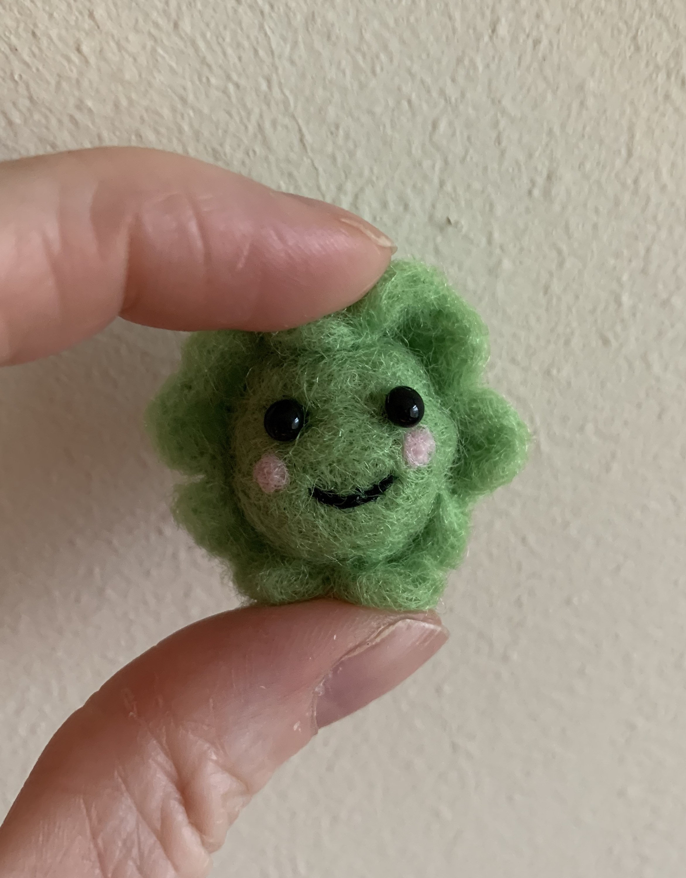 Brussel Sprout - Sprout - Christmas - Decoration - Bauble - Wool - Felt ...