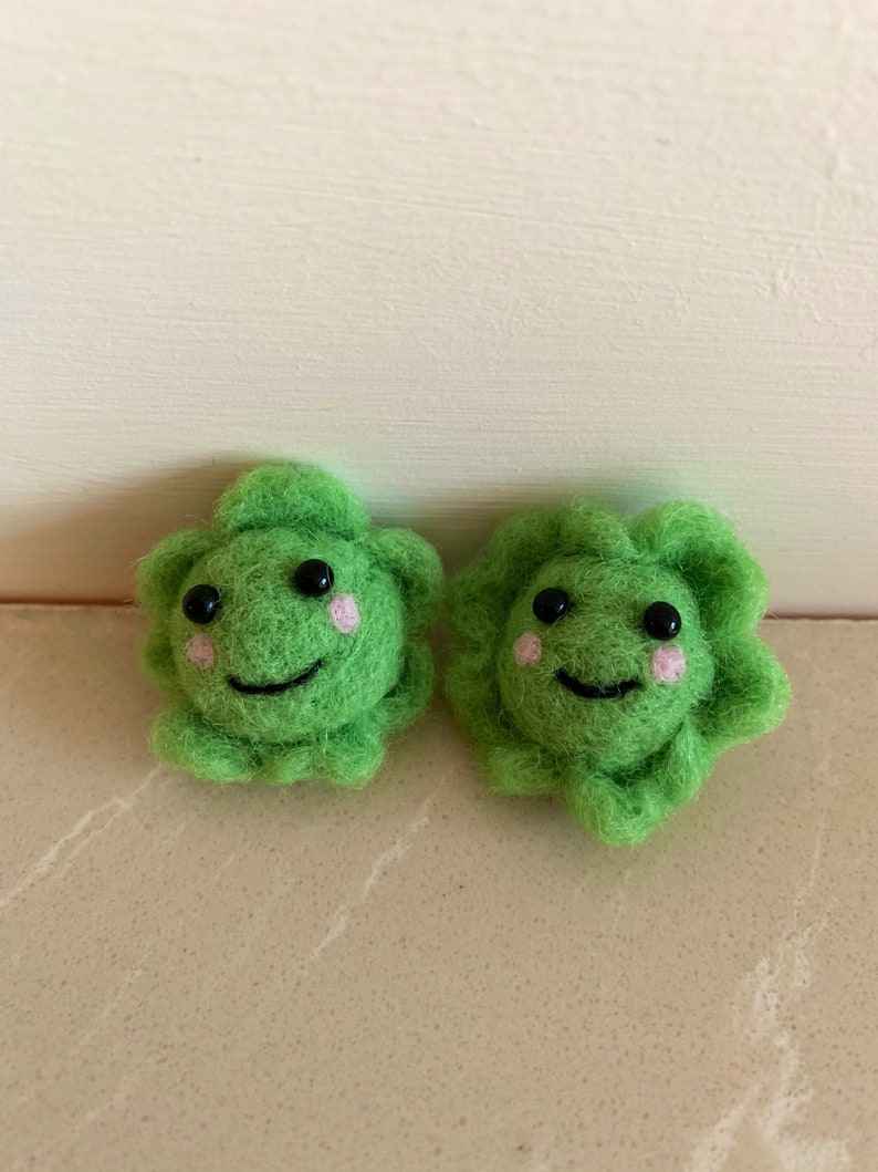 Brussel Sprout - Sprout - Christmas - Decoration - Bauble - Wool - Felt ...