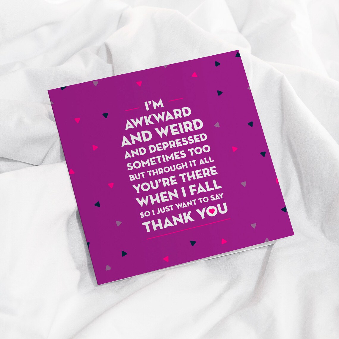 I'm Awkward Greeting Card - Etsy