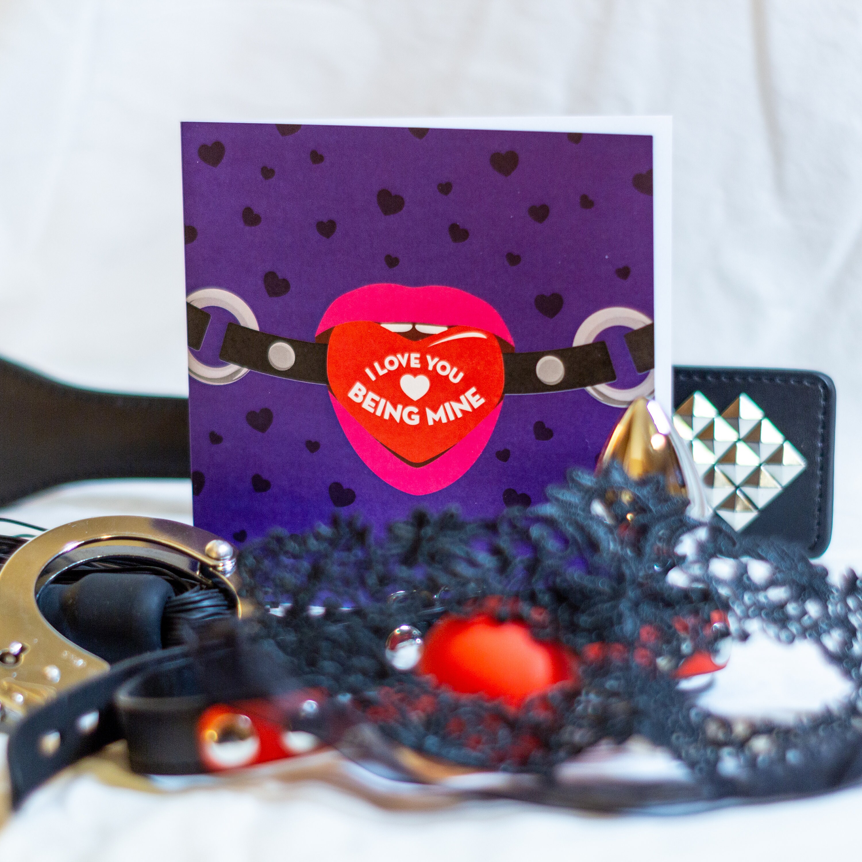 I Love You Being Mine Greeting Card - Etsy