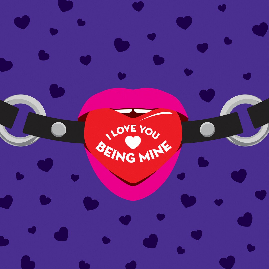 I Love You Being Mine Greeting Card - Etsy