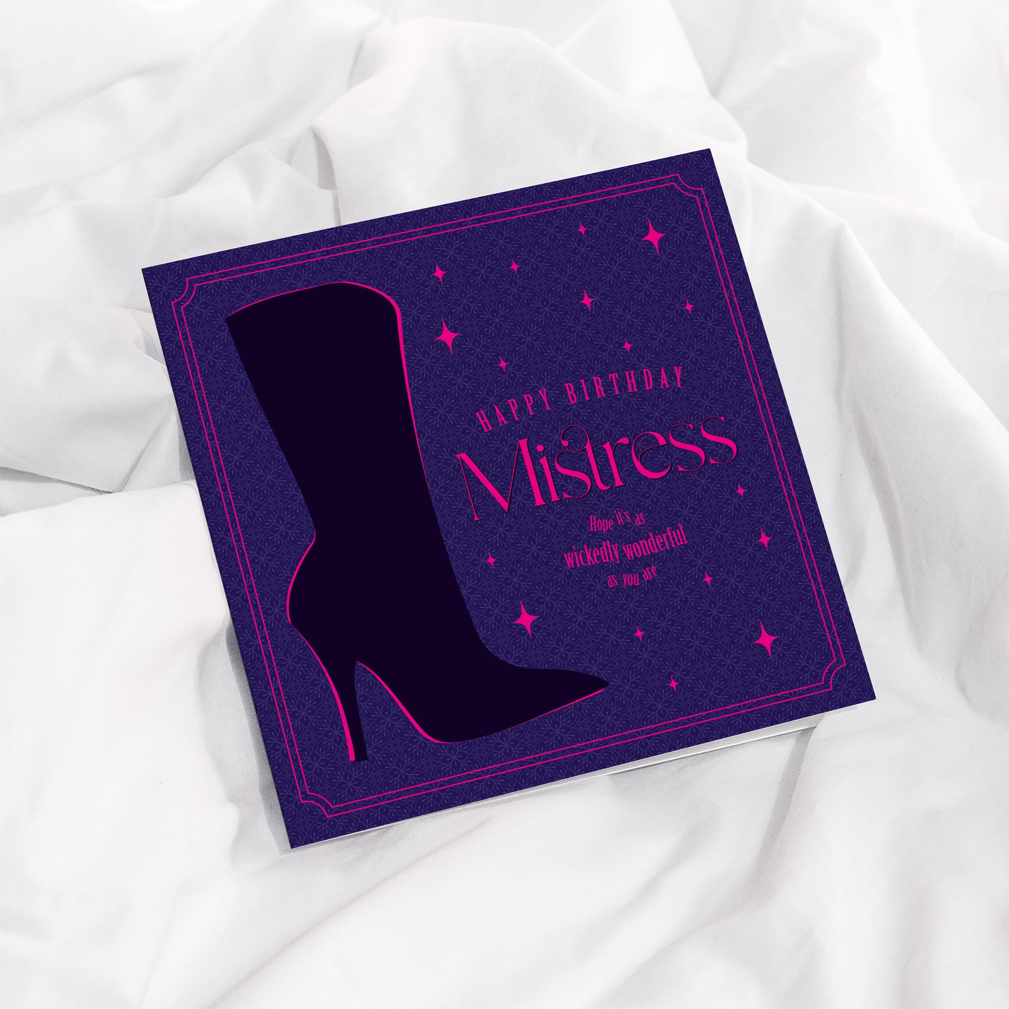 Happy Birthday Mistress Greeting Card - Etsy