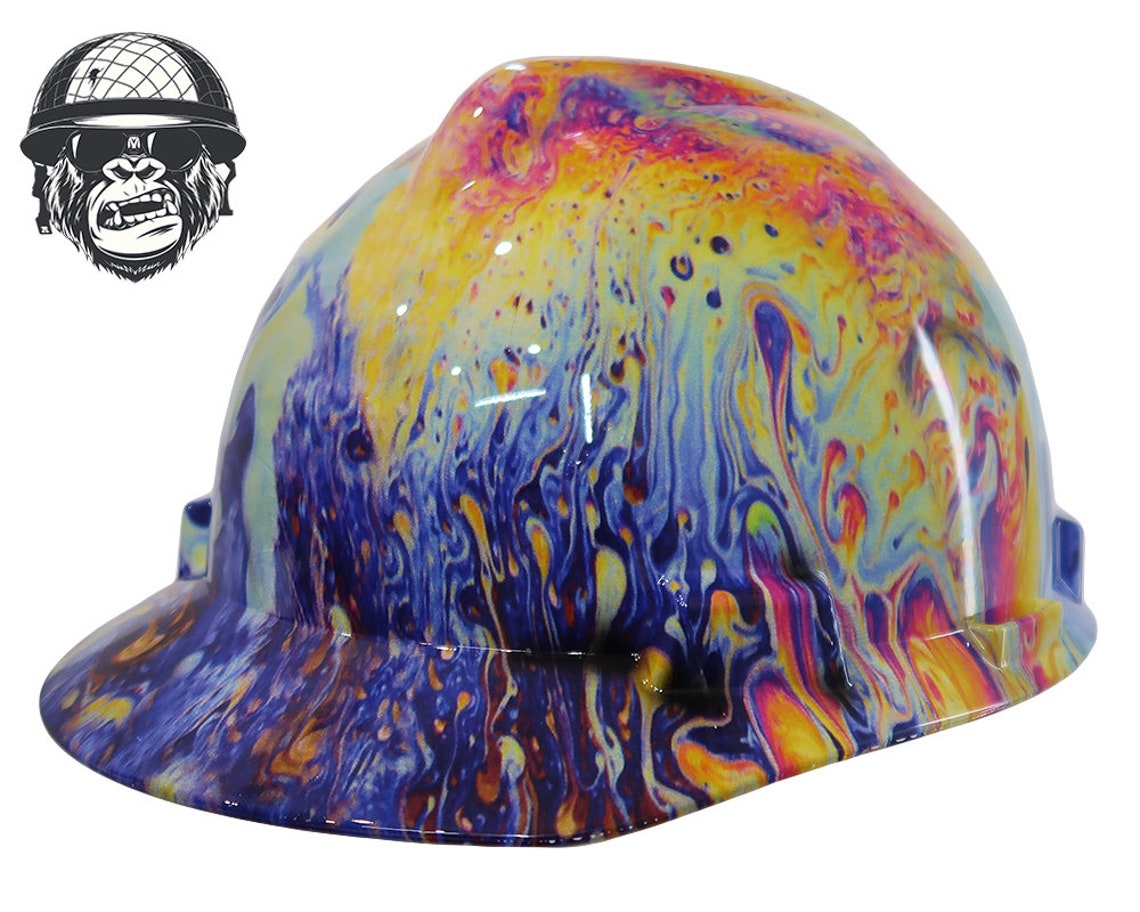 Custom Hydrographic Safety Hard Hat Helmet Ppe Industrial - Etsy