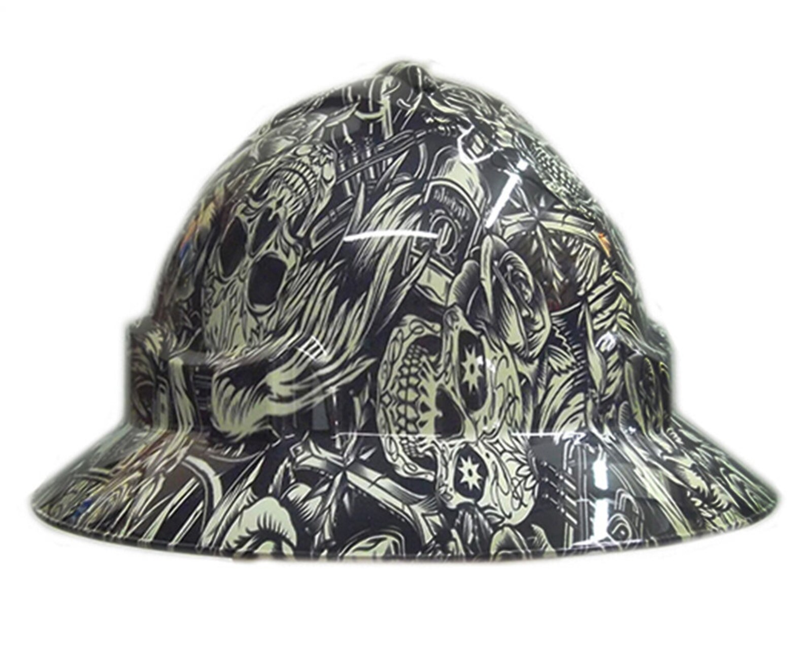 Custom Hydrographic Safety Hard Hat BLACK ROSE Pro Choice - Etsy
