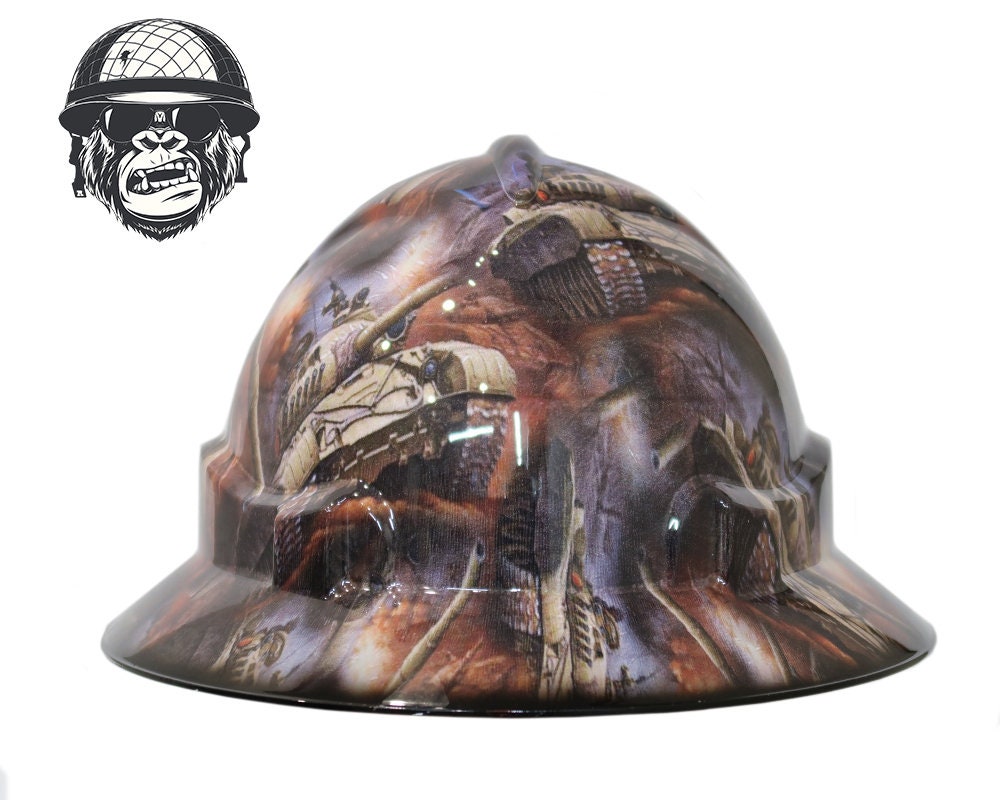 Custom Hydrographic Safety Hard Hat TANKER Pro Choice Wide - Etsy
