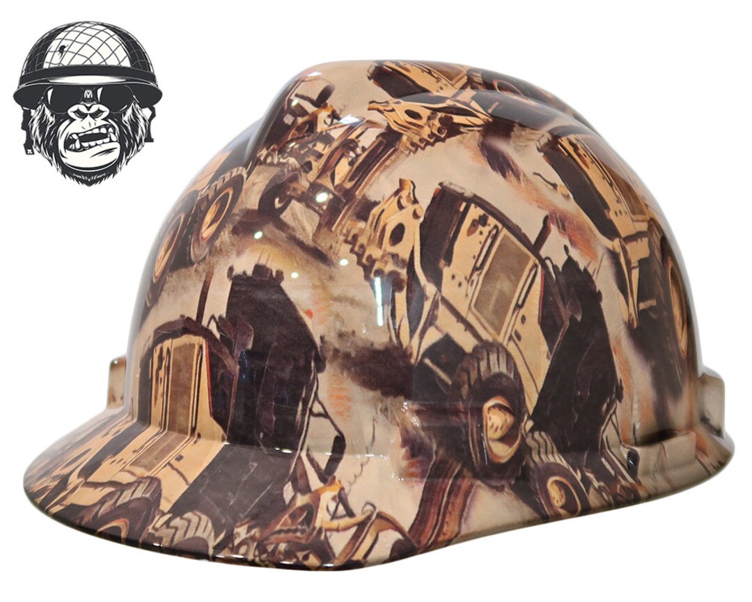 Custom Hydrographic Safety Hard Hat Helmet Ppe Industrial Mining ...