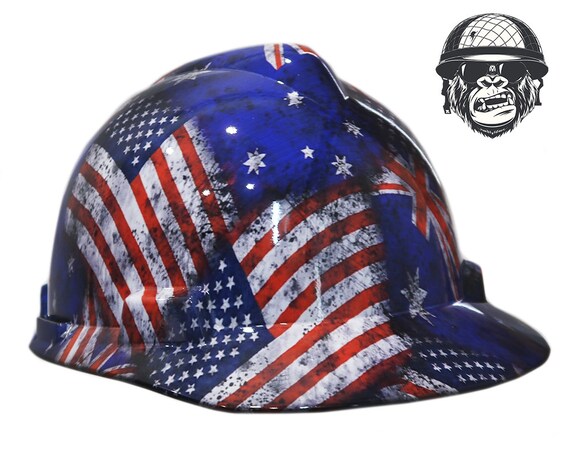 Custom Hydrographic Safety Hard Hat Construction PPE | Etsy