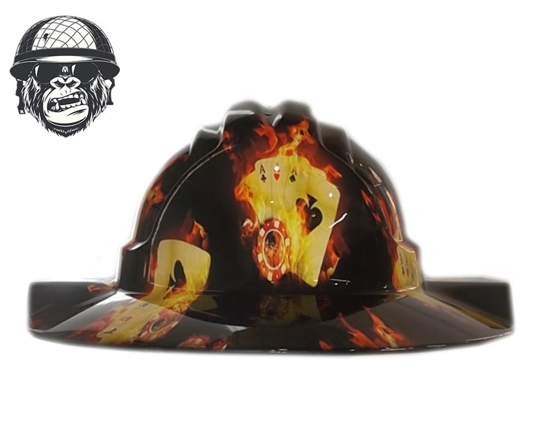 Custom Hydrographic Safety Hard Hat Mining Construction Ppe Industrial ...
