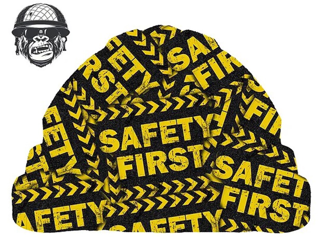 Custom Hydrographic Safety Hard Hat Industrial Mining SAFETY FIRST Cap ...