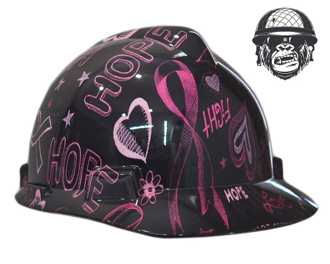 Custom Hydrographic Safety Hard Hat Construction Ppe Industrial Mining ...
