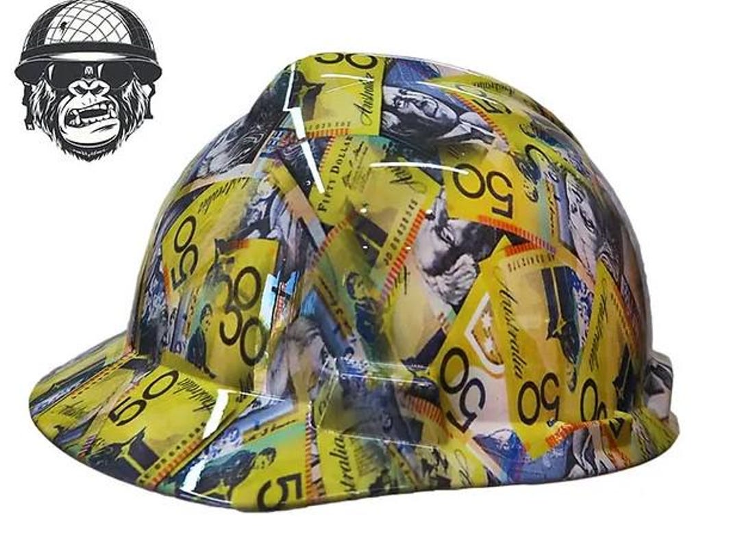 Custom Hydrographic Safety Hard Hat Helmet Ppe Industrial Mining ...