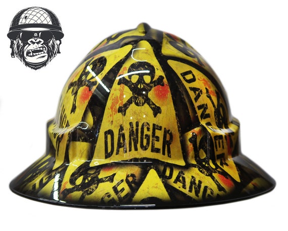 Custom Hydrographic Safety Hard Hat DANGER Pro Choice Wide - Etsy