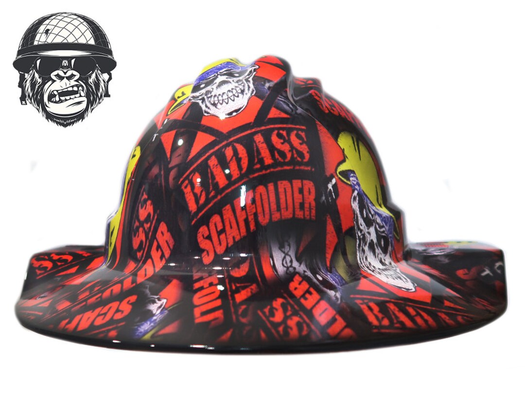 Custom Hydrographic Safety Hard Hat Mining Construction Ppe Industrial ...