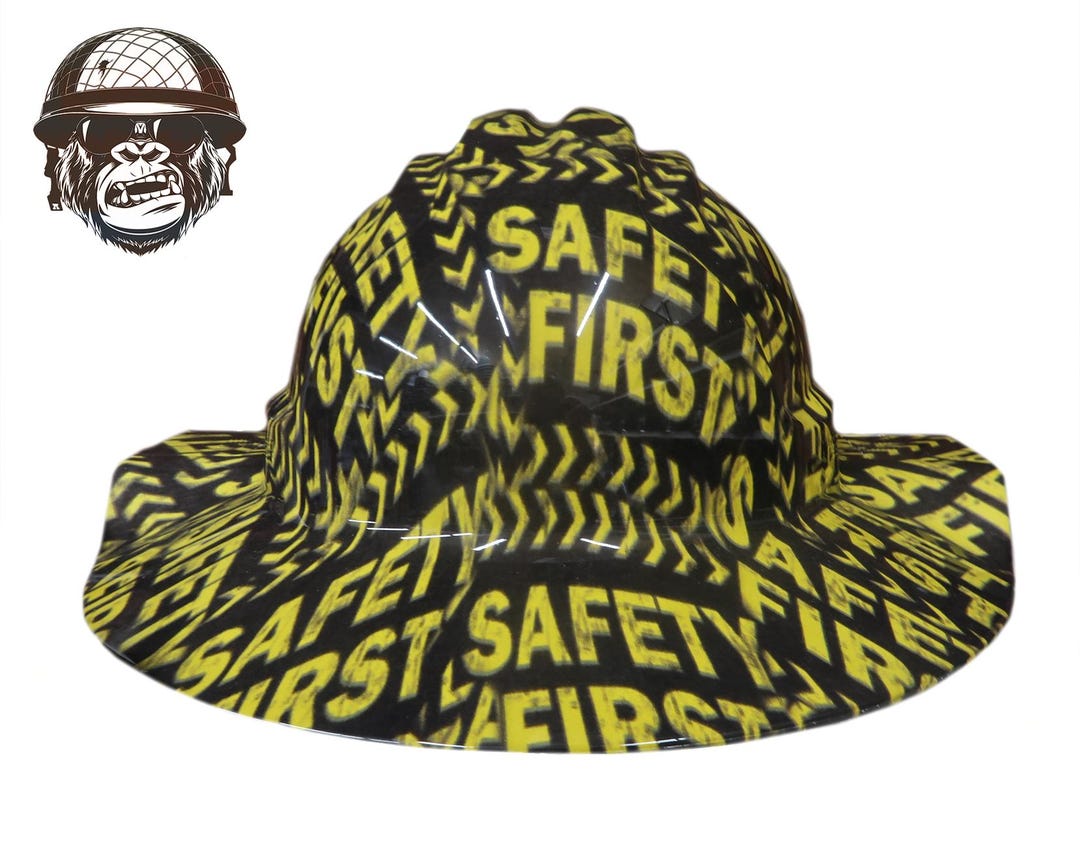 Custom Hydrographic Safety Hard Hat Mining Construction Ppe Industrial ...